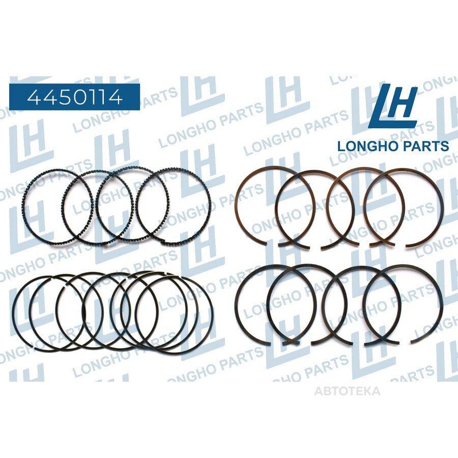 Кольца поршневые комплект GM LONGHO 4450114