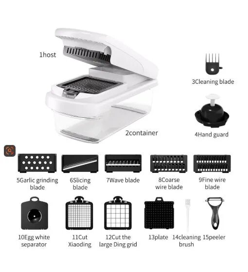Овощерезка многофункциональная Slice PRO PLUS 15 в 1