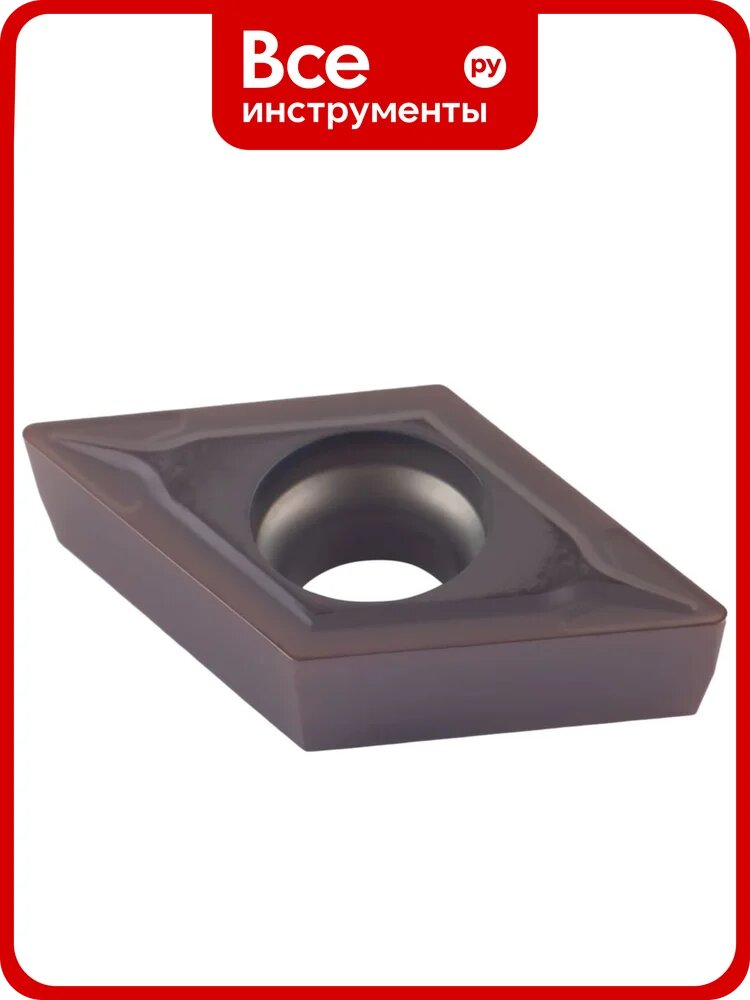 Пластина твердосплавная токарная DCMT070204-UM PM25 Debever Machining Solutions DCMT070204UMPM25