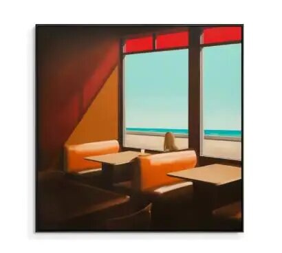 Картина David Hockney "Пейзаж" на холсте