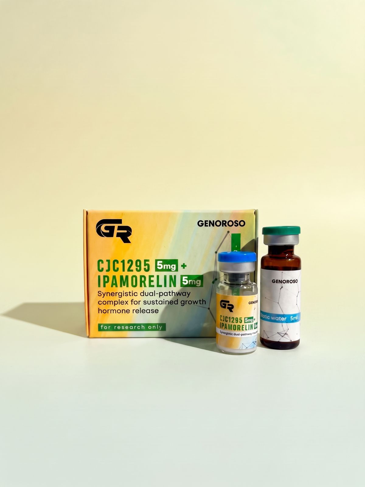 IPAMORELON & CJ 5+5 mg / ипаморелон и СЖ GR GENOROSO средство 2 в одном, против морщин и старения кожи