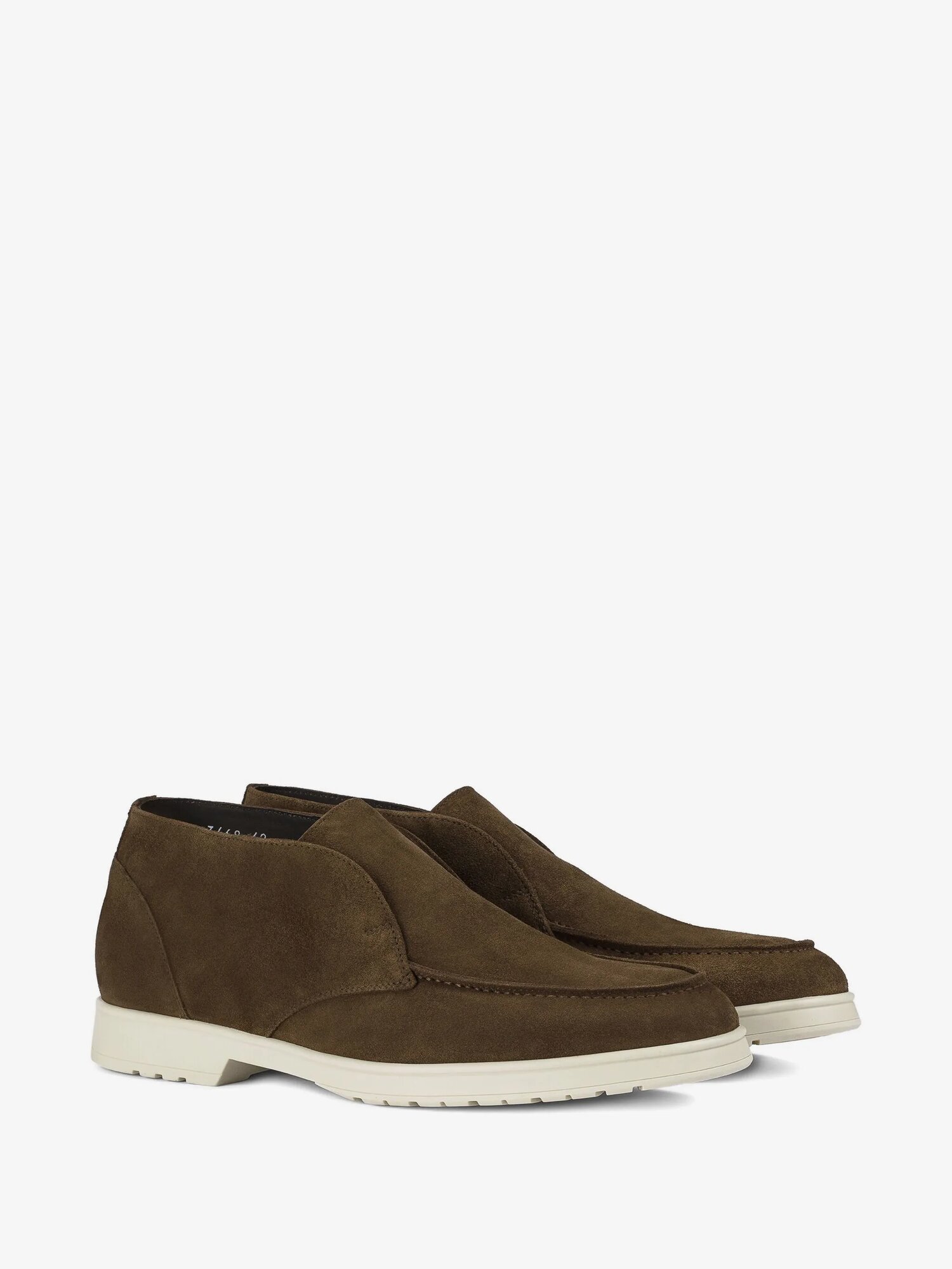 Ботинки Doucal's Suede slip-on boots, размер 42, коричневый — фото 1