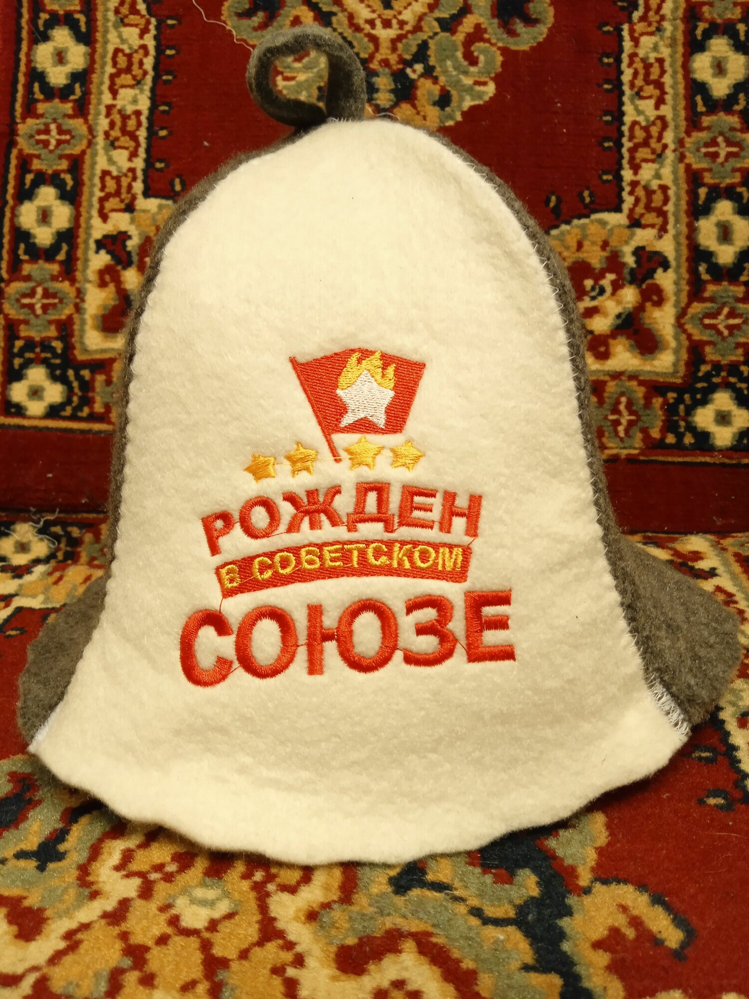 Шапка для Бани и Сауны с Вышивкой! Банная шапка для парной. Шапочка Именная