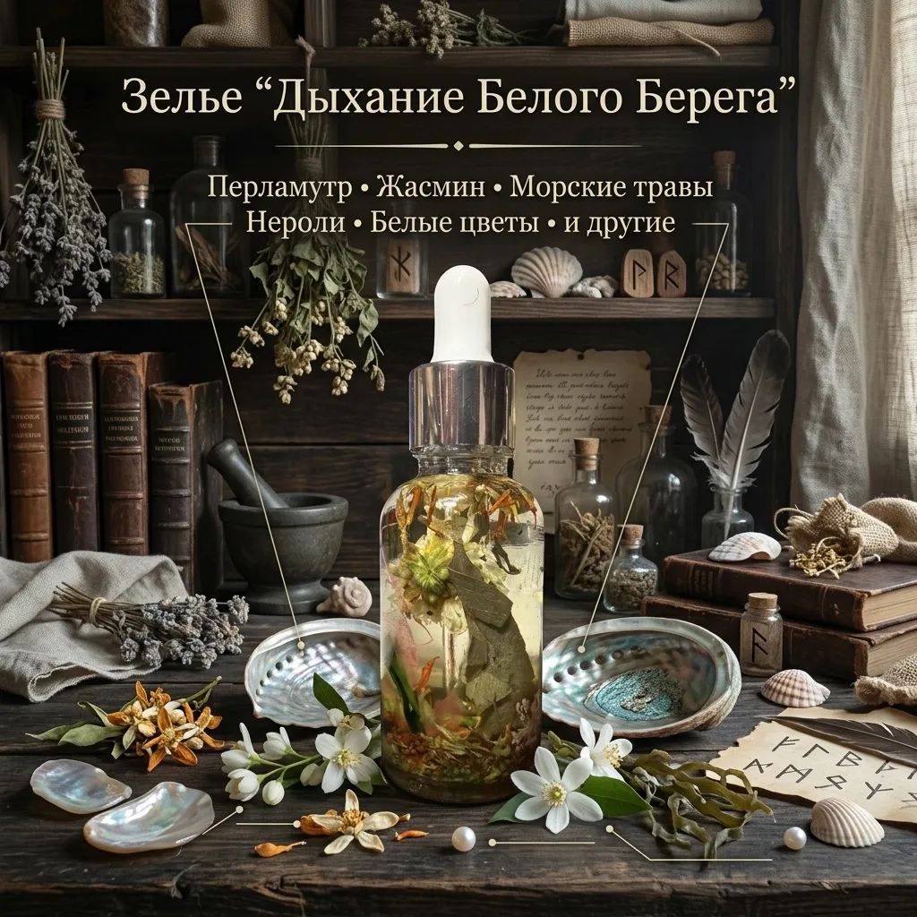 Магическое зелье "Дыхание Белого Берега"