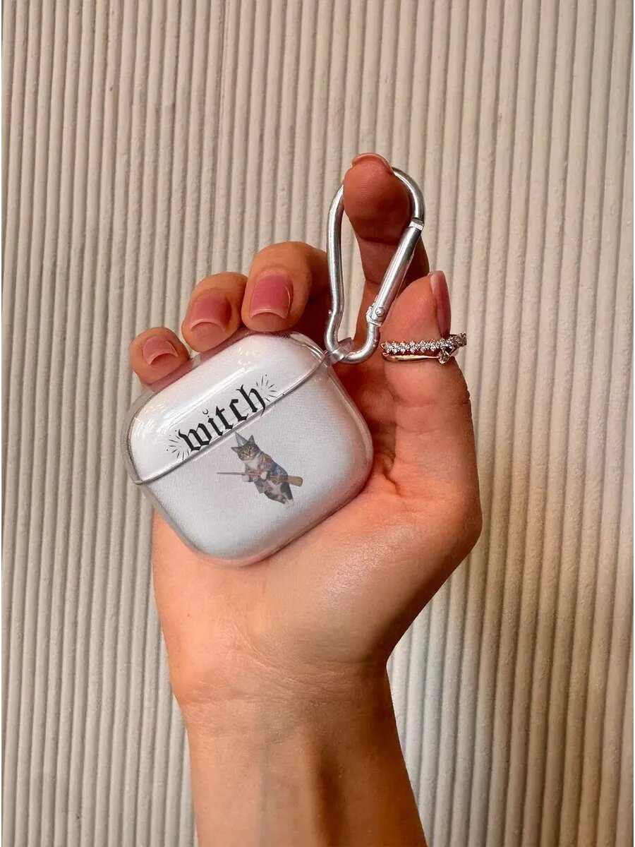 Чехол на AirPods 3 с котиком
