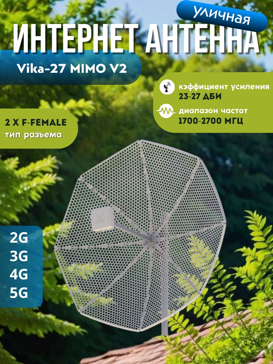 Антенна для модема Антэкс Вика27, усилитель сигнала