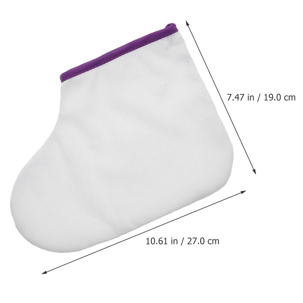 Мешки Для Парфиновой Терапии 1 Pair С Покрытием Для Ног Размер 27.00X19.00X1.50Cm