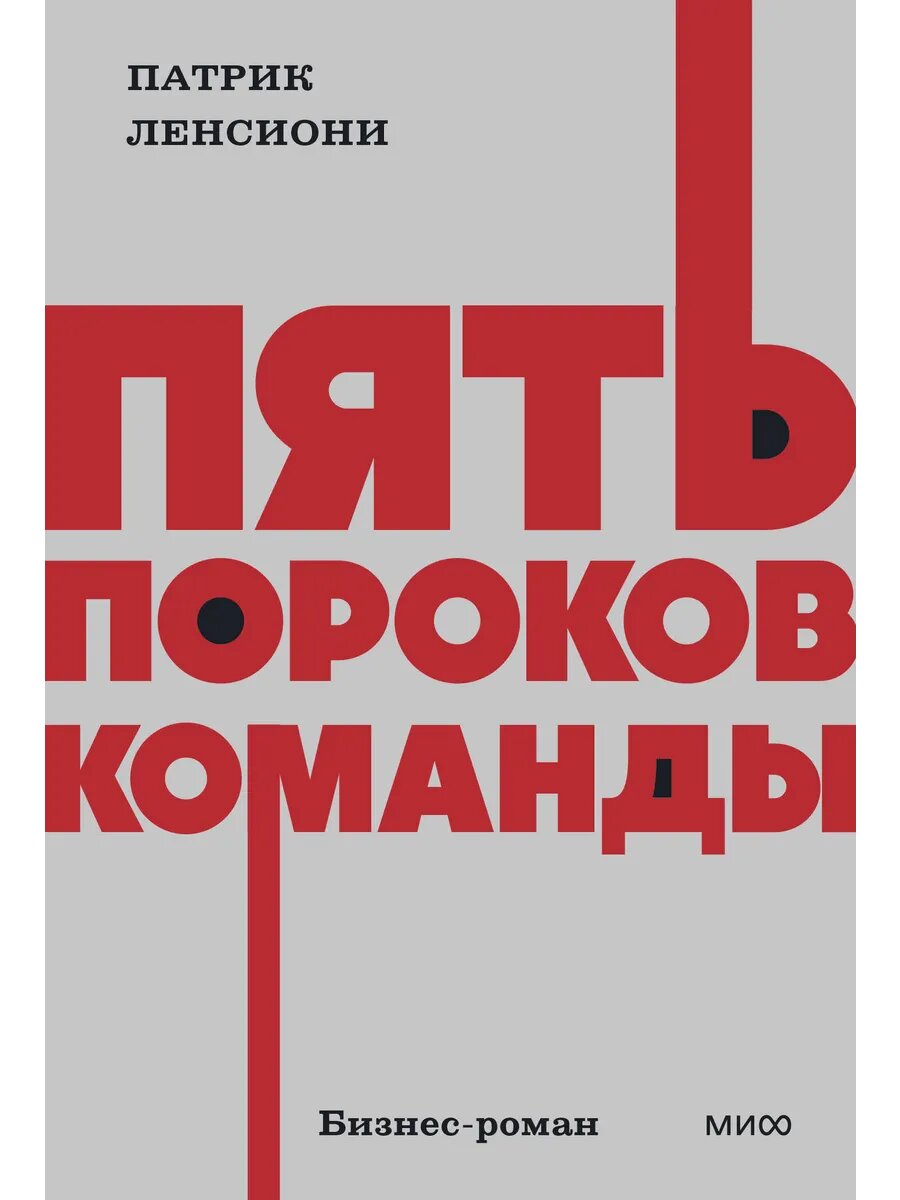 Книга Пять пороков команды. NEON Pocketbooks