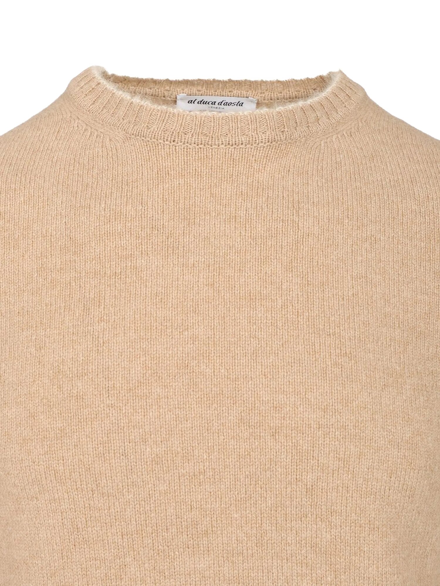 Свитер al duca d'aosta Ribbed-trim crew-neck sweater, размер 46, , разноцветный — фото 1