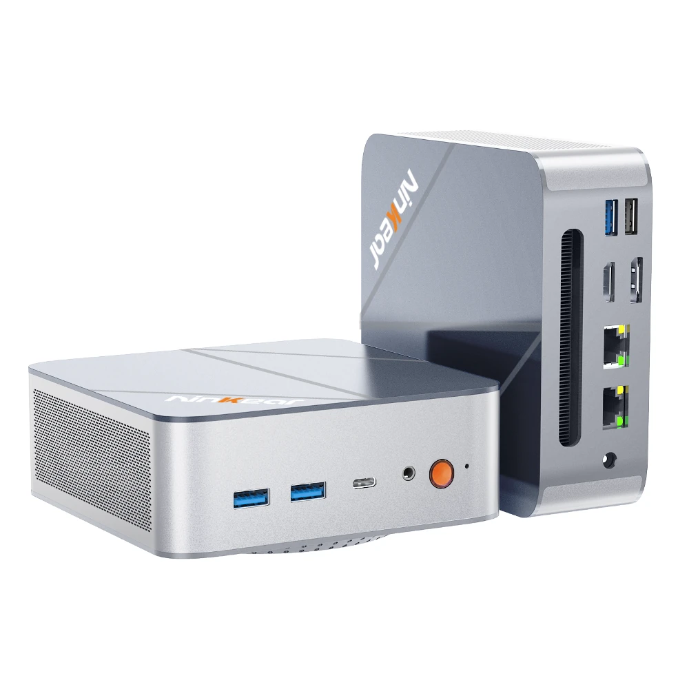 Мини-ПК Ninkear M8, AMD Ryzen 7 8745HS, 16ГБ/1ТБ, Wi-Fi 6, Bluetooth 5.2, Черный