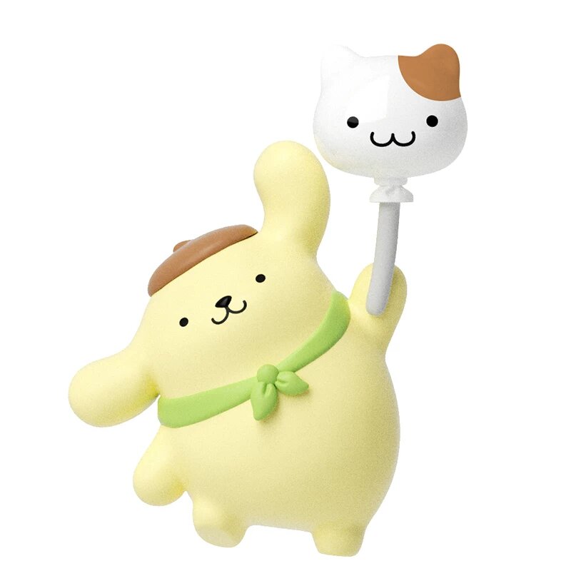 Сюрприз-бокс Sanrio: милые фигурки Куроми, Почакко, маленький милый котенок и уродливая рыбка Серия воздушных шаров —