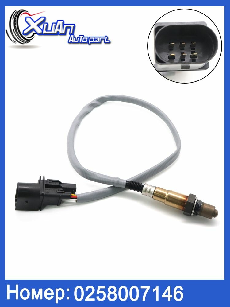 0258007146 11787512985 кислородный датчик Подходит для ALPINA B7 2003-2008, BMW 1 3 5 6 7 Series 2001-2012, MERCEDES-BENZ SLK 2004-2011, ROLLS-ROYCE PHANTOM VII 2003-2017, 7512985 11787516150