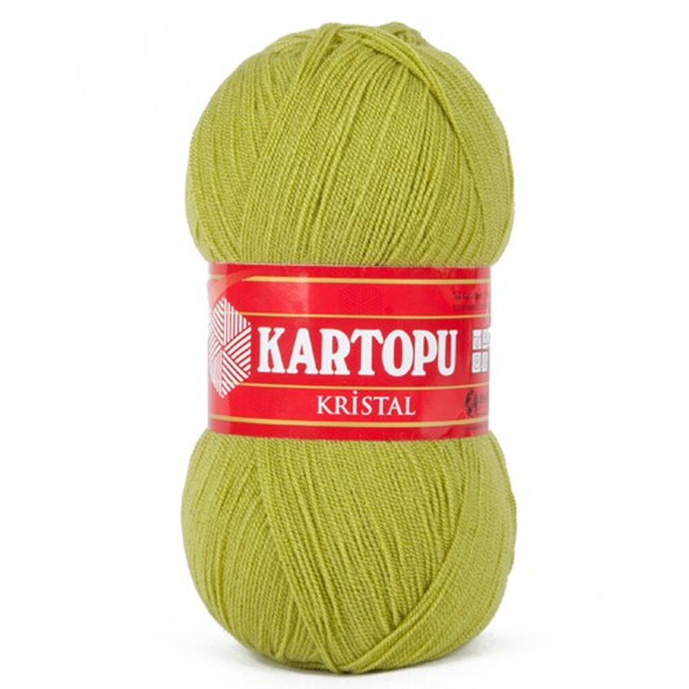 Пряжа для вязания Kartopu Kristal К442 фисташка 100 гр/450 м 100% акрил