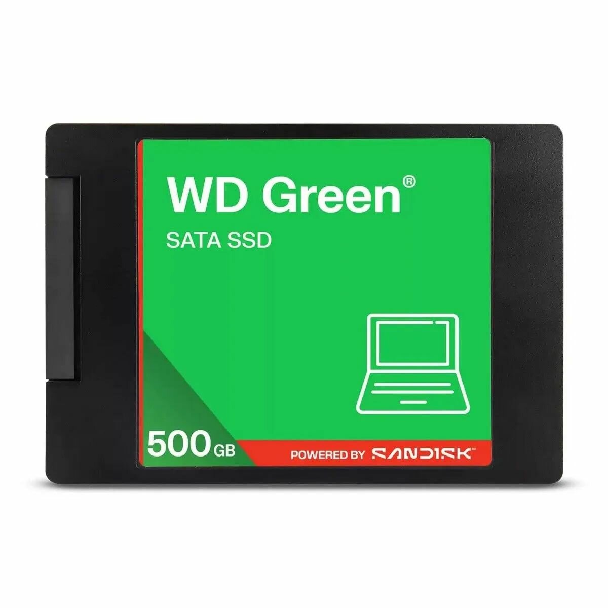 Western Digital 500 ГБ Внутренний SSD-диск WD Green 2.5" (WDS500G5G0A)