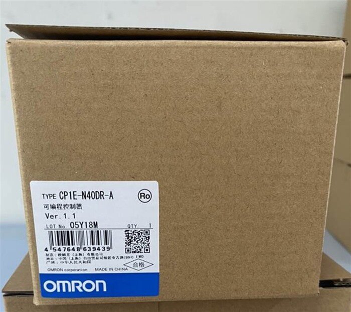 Модуль OMRON CP1E-N40DR-A CPU RELAY OUTPUT PLC MODULE 40 I/O PORTS