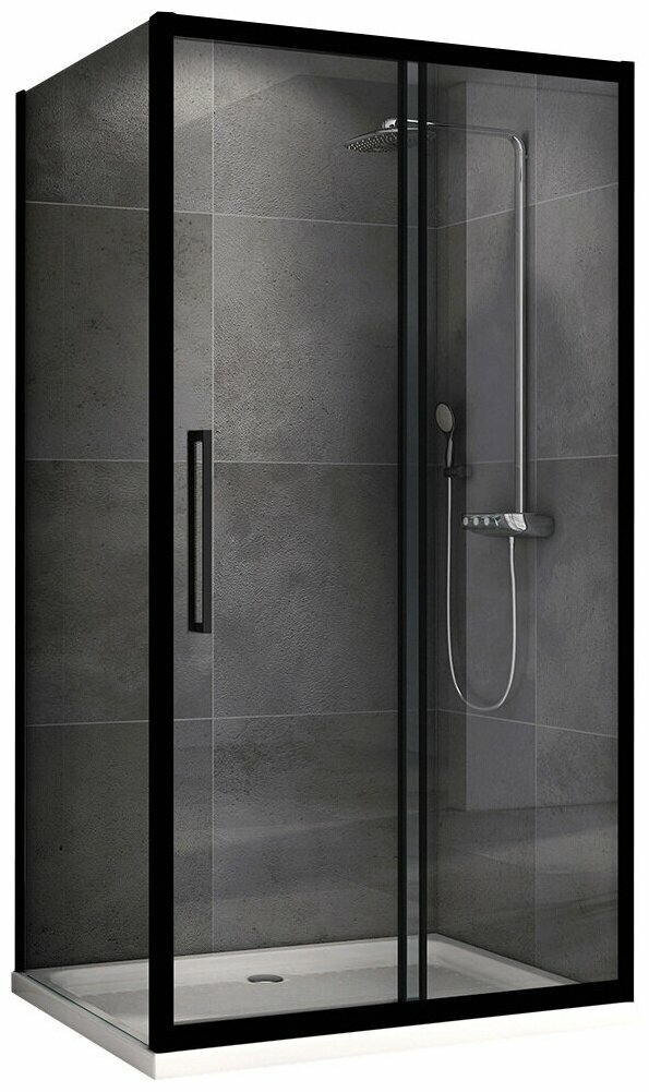 Душевой уголок Abber Schwarzer Diamant AG30120BH-S80B