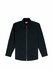 Рубашка DIESEL Oval D logo zip-up shirt, размер 46 EU, blue