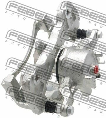 Суппорт тормозной передний R со скобой MITSUBISHI PAJERO MONTERO SPORT FEBEST 0477-KB4FRH