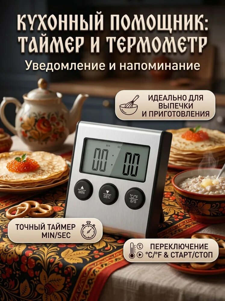Кулинарный термометр — фото 1