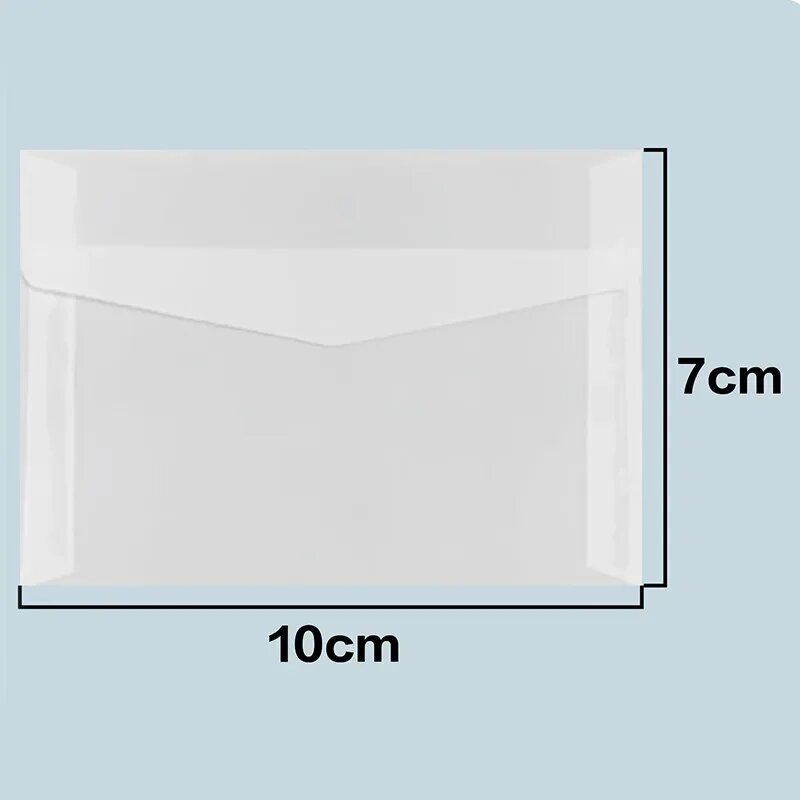 Полупрозрачные конверты QKX Translucent Envelopes 50pcs 10x7cm
