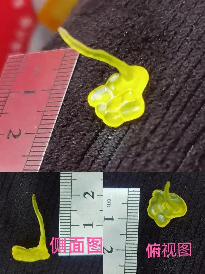 1/12 Аксессуар улитка HASUKI для фигурок 6 дюймов Желтый, mini yellow