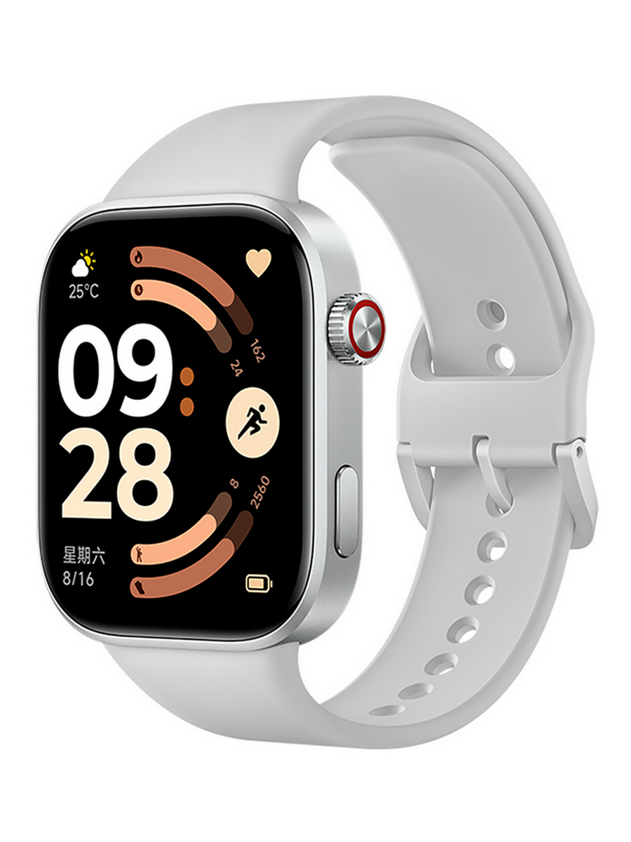 Смарт-часы Xiaomi Redmi Watch 6 Серебристо-серый Bluetooth, NFC, GPS RU