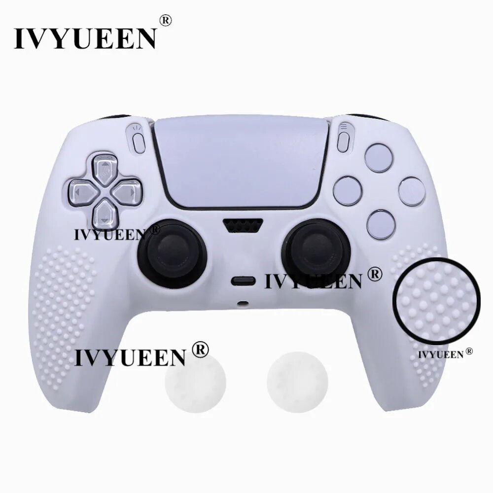Контроллер PS5 IVYUEEN, белый Version A