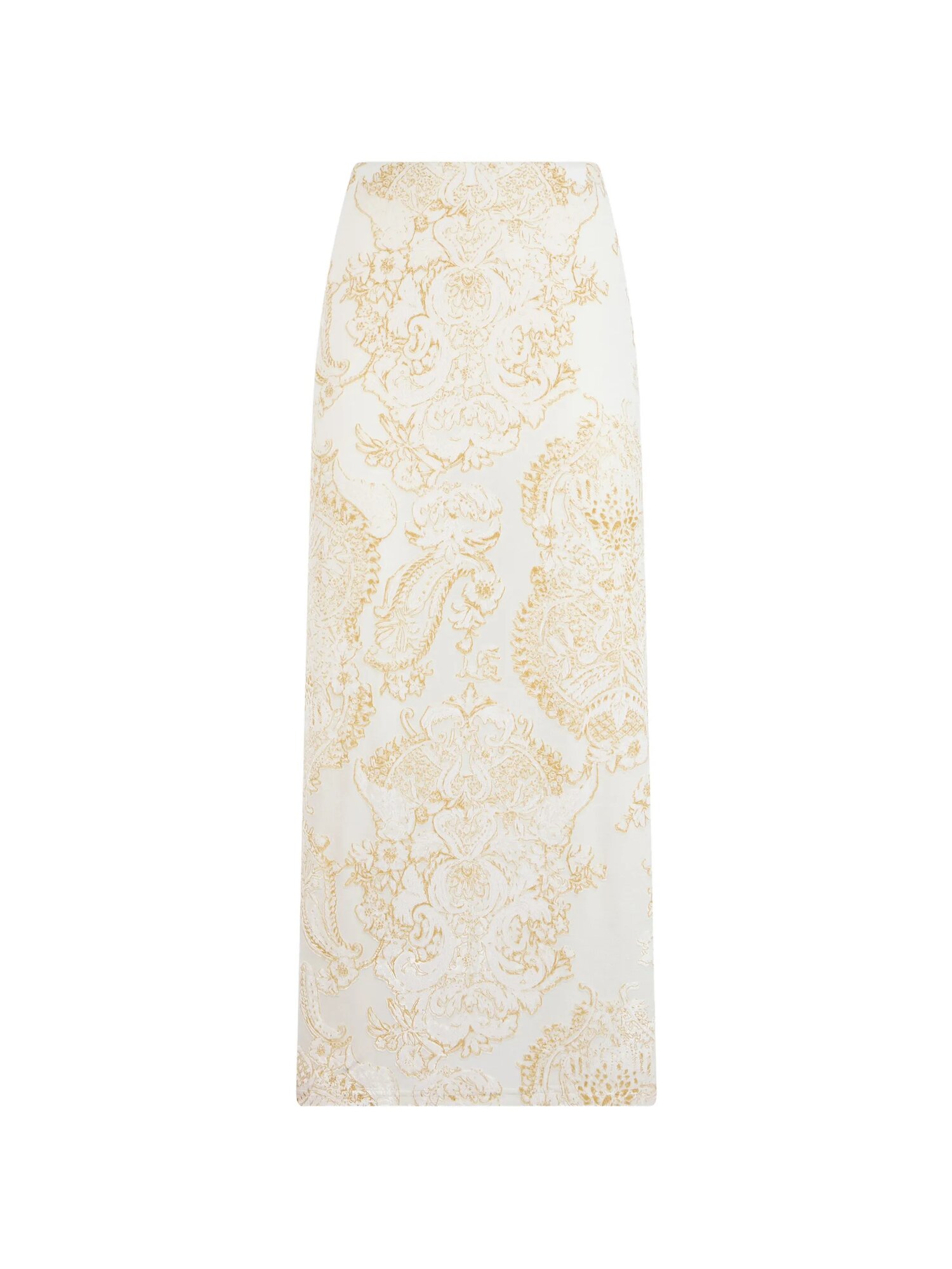 Юбка Baroque-pattern devoré skirt