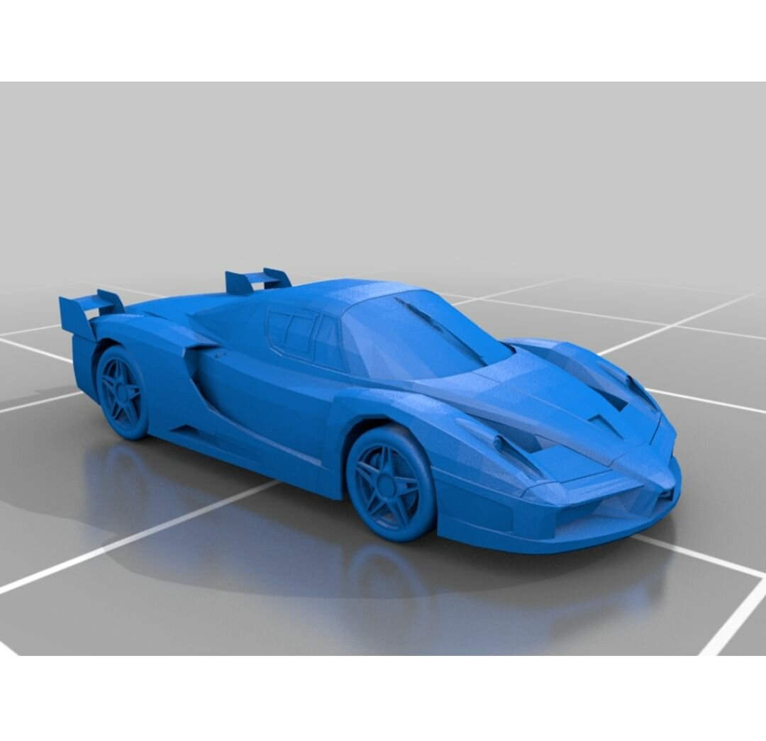 Ferrari FXX. Масштабная модель 1:72.