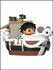 Фигурка Bitty: Rides Monkey and the Going Merry, Monkey D. Luffy (90112), Винил