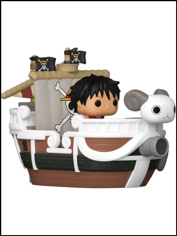 Фигурка Bitty: Rides Monkey and the Going Merry, Monkey D. Luffy (90112), Винил