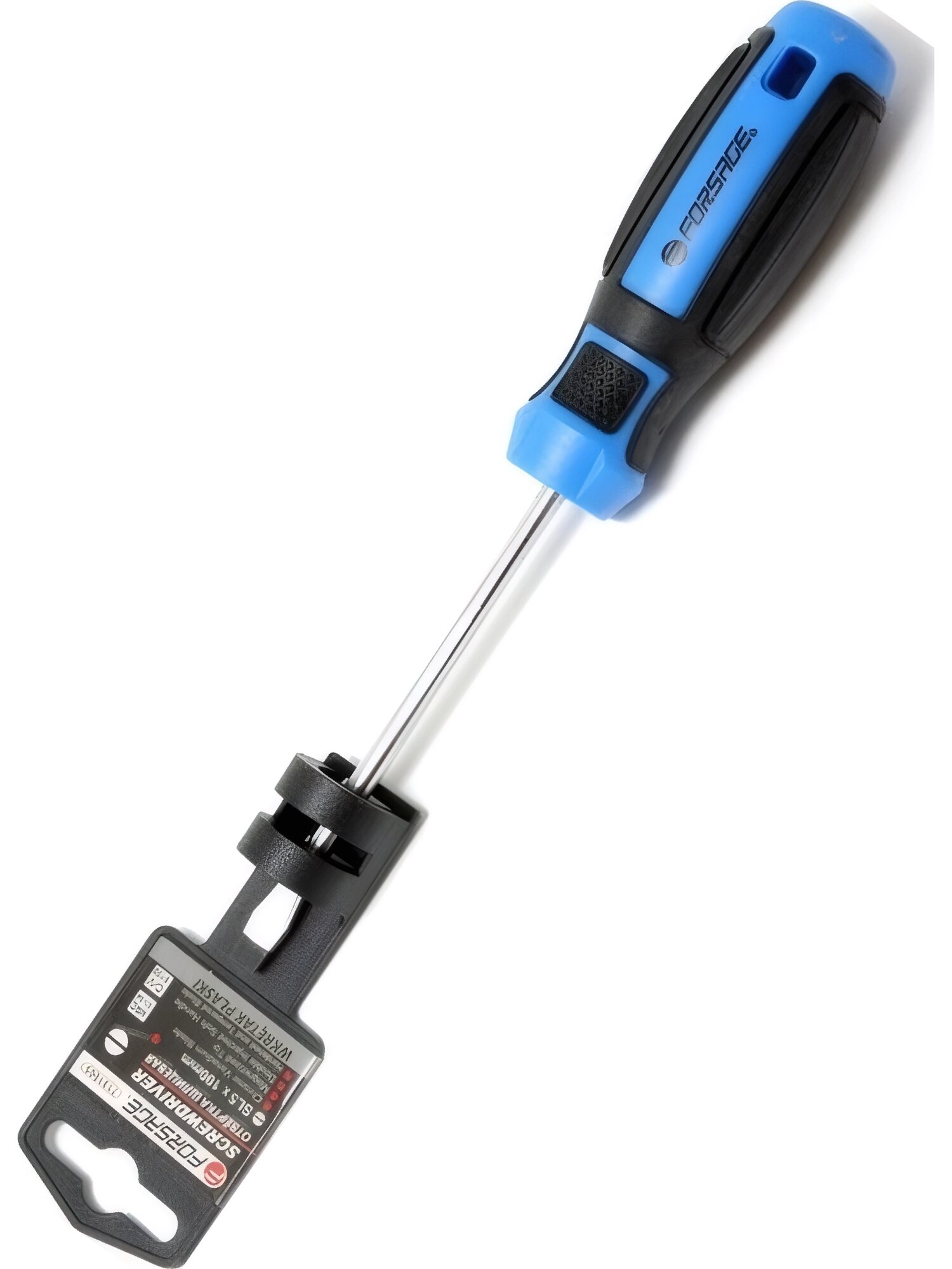Отвертка шлицевая SL6х125мм Forsage F-7131256