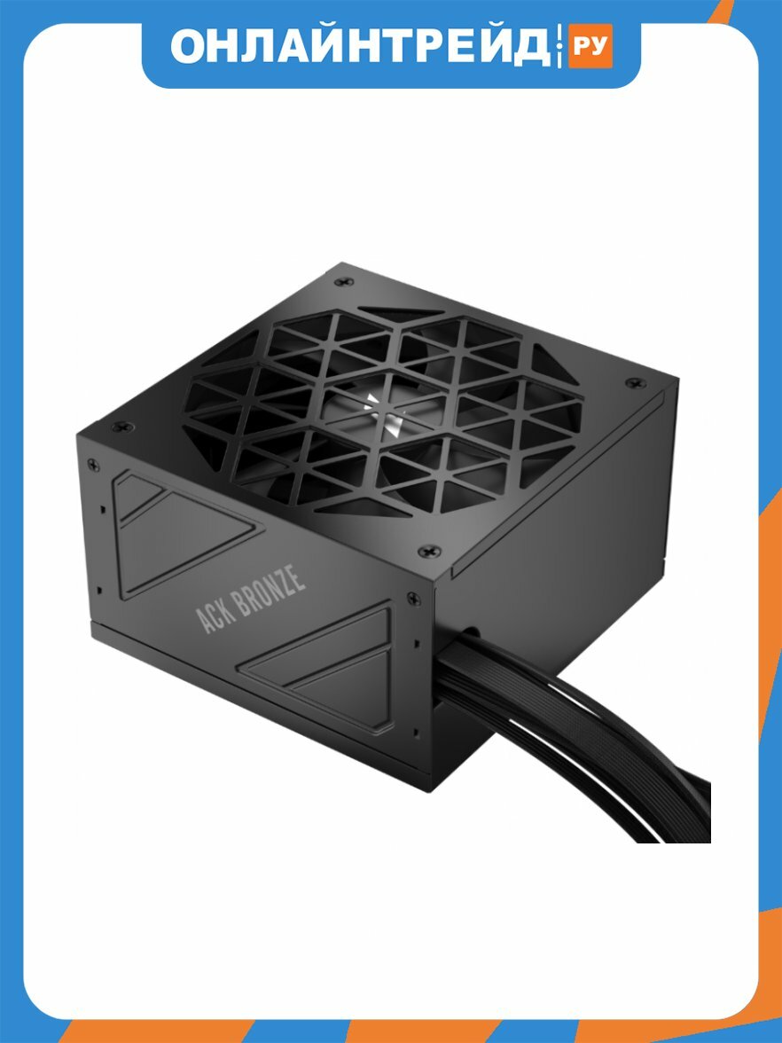 Блок питания 1STPLAYER ACK BRONZE, 750W, 80+ Bronze, ATX 3.1 (HA-750AA2)