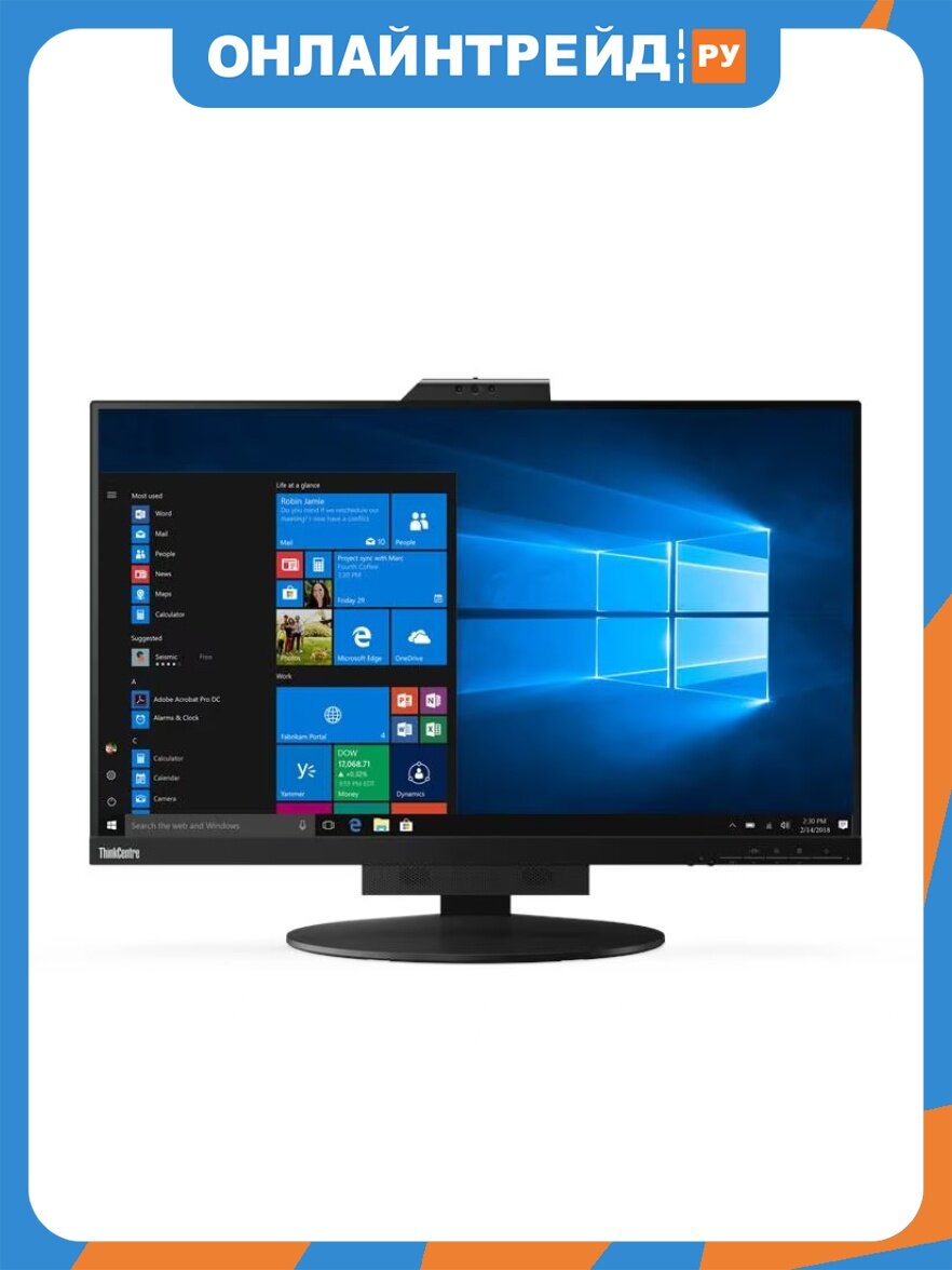 Монитор Lenovo TIO 27 IPS 27" Black (11JHRAT1UK)