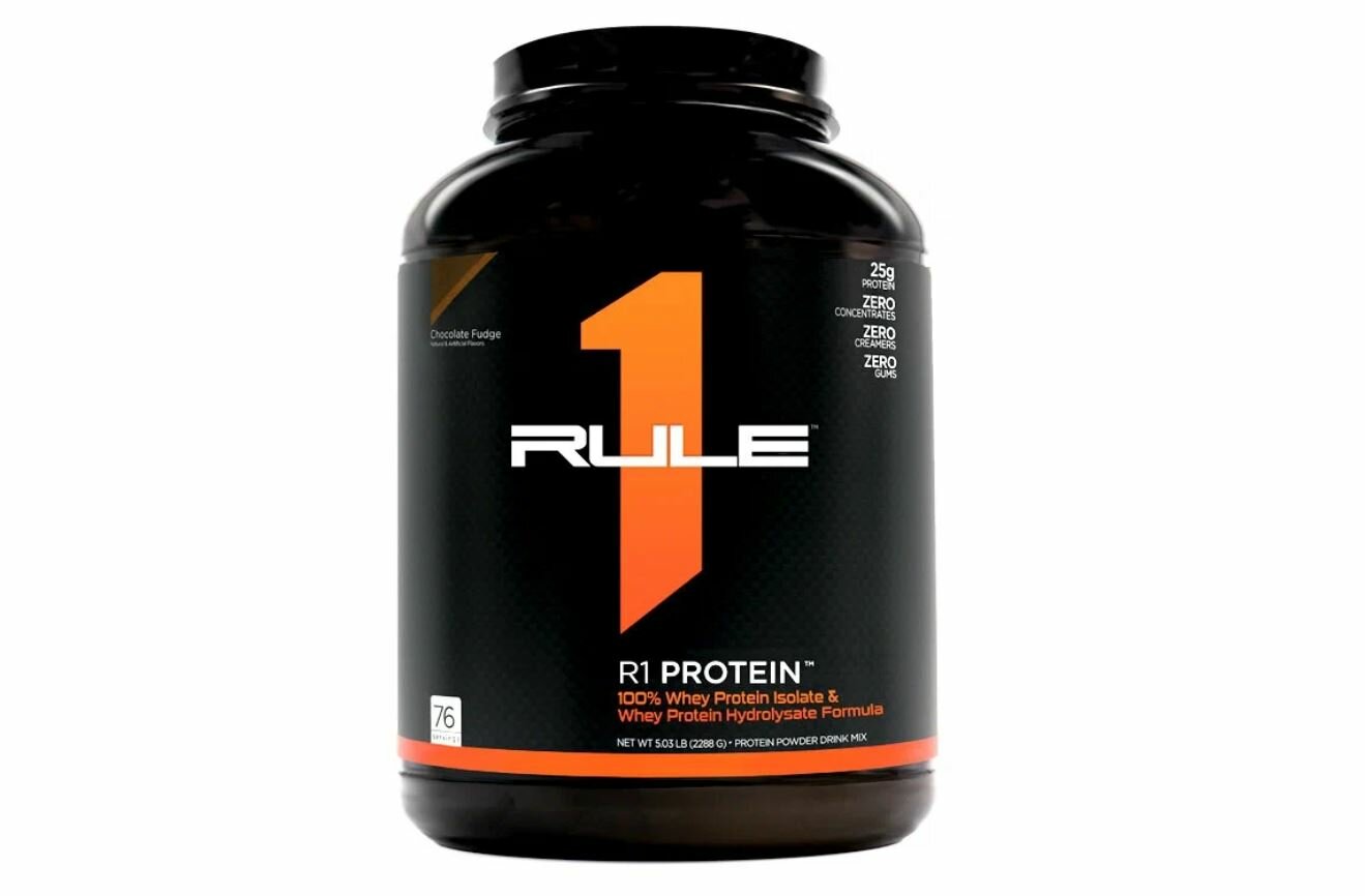 Rule One R1 PROTEIN Isolate, Изолят, 2.2 кг (Шоколадная помадка)