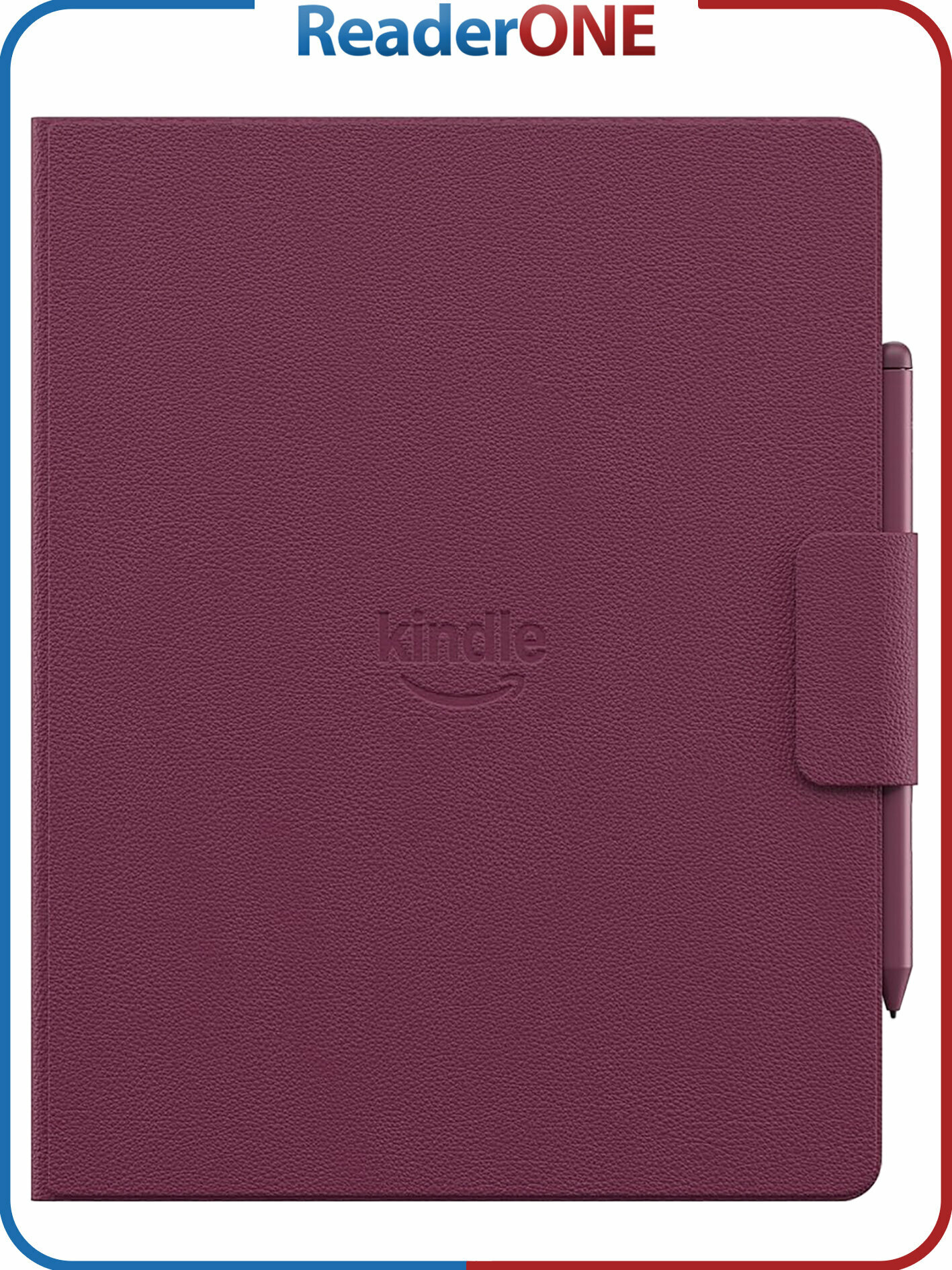 Обложка для электронной книги Amazon Kindle Scribe 3 2025, 11", натуральная кожа, фиолетовая