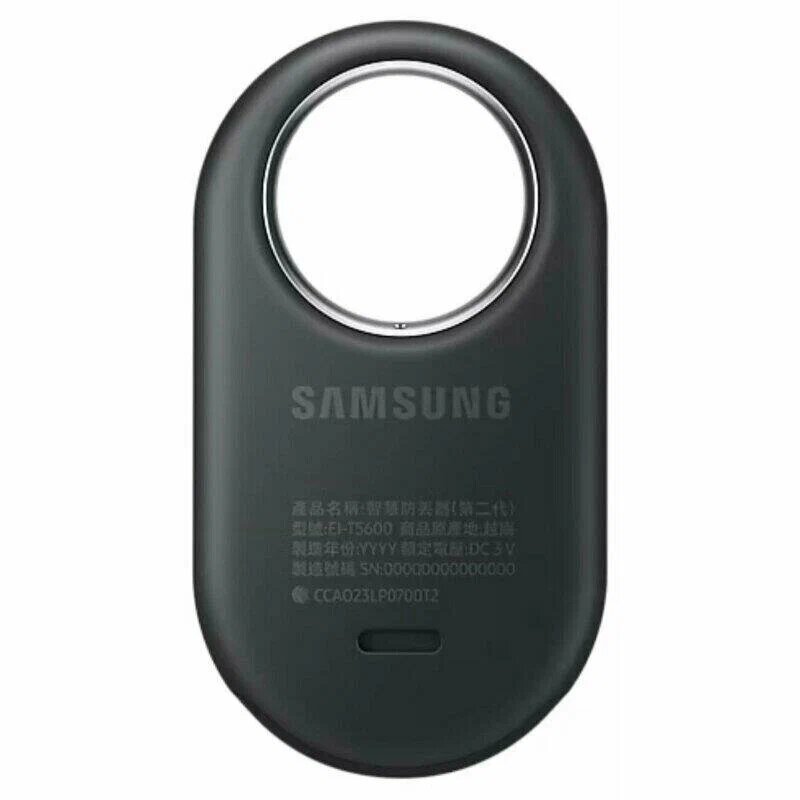 Трекер Samsung Galaxy SmartTag2 EI-T5600, технология UWB, защита IP67, черный — фото 1