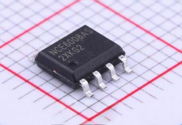 NCE Power NCE6008AS МОП-транзистор 60V 8A 2.1W 20m-@10V,8A 2.2V@250uA N Channel SOP-8 MOSFETs, 1шт