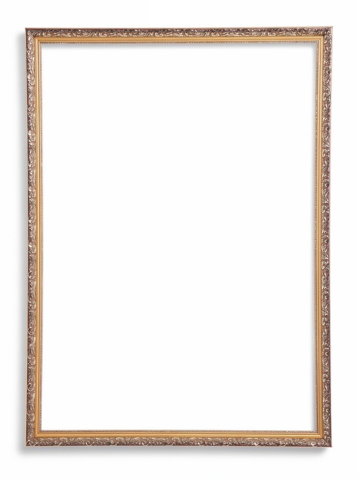 Рама для картин и зеркал Estelle Classic, 50×70 см, золото с коричневым