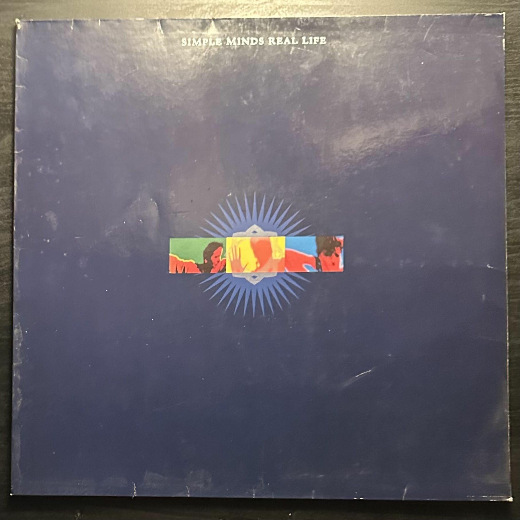 Виниловая пластинка Simple Minds Real Life (Европа 1991г.)