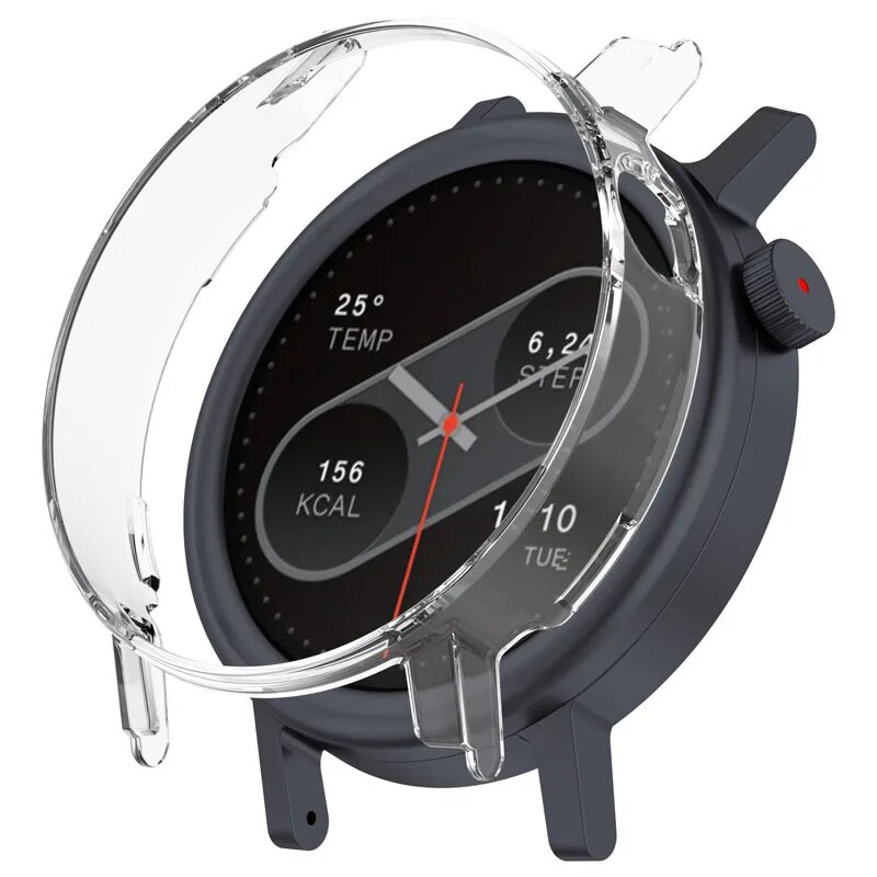 Защитный чехол для CMF Watch 3 Pro ZUIDID Черный, transparent