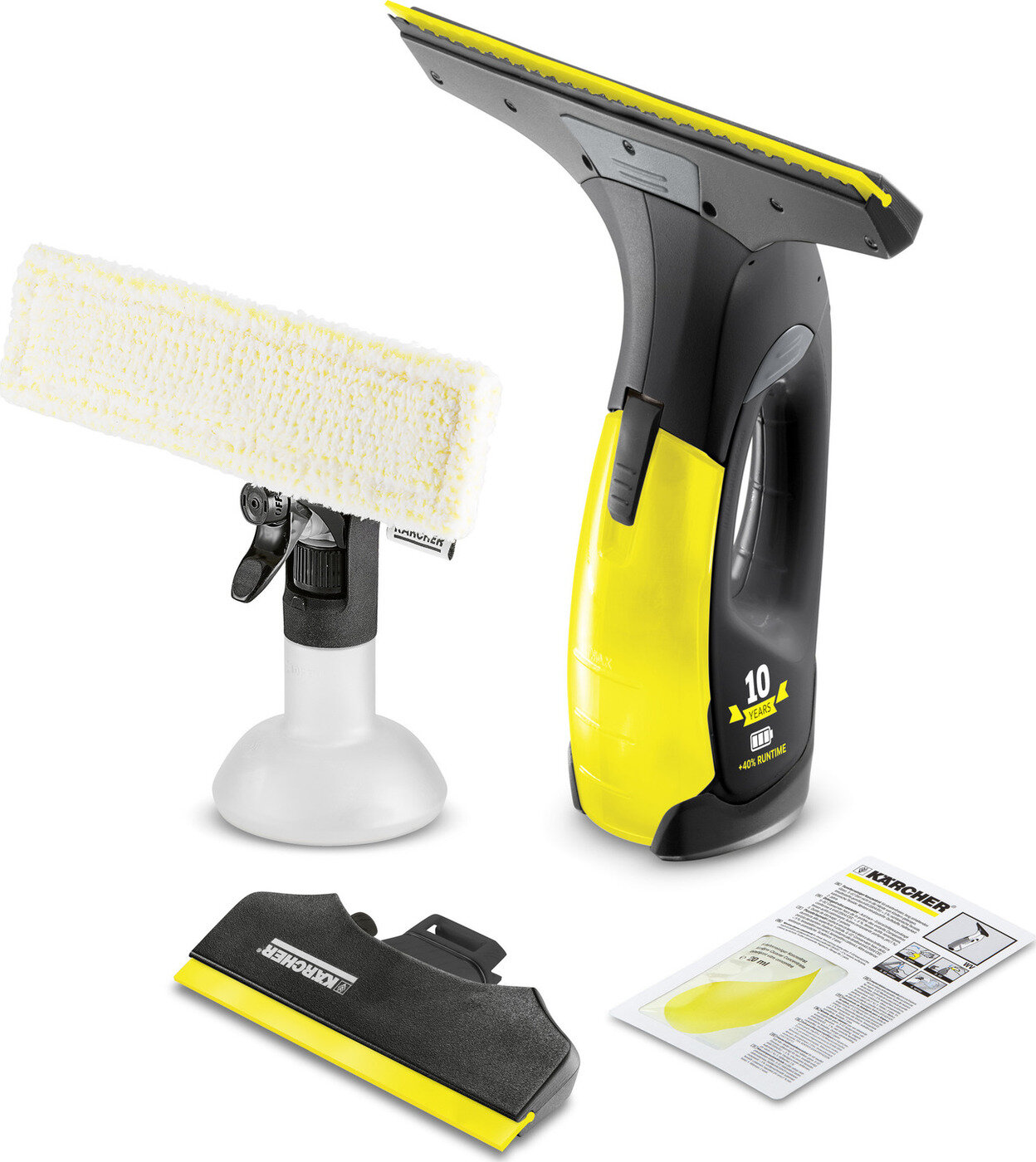 Пылесос для очистки стекол Karcher WV 2 Premium 10Y Edition
