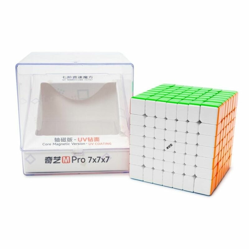 Кубик Рубика магнитный QiYi (MoFangGe) M Pro 7x7 Ball-Core UV