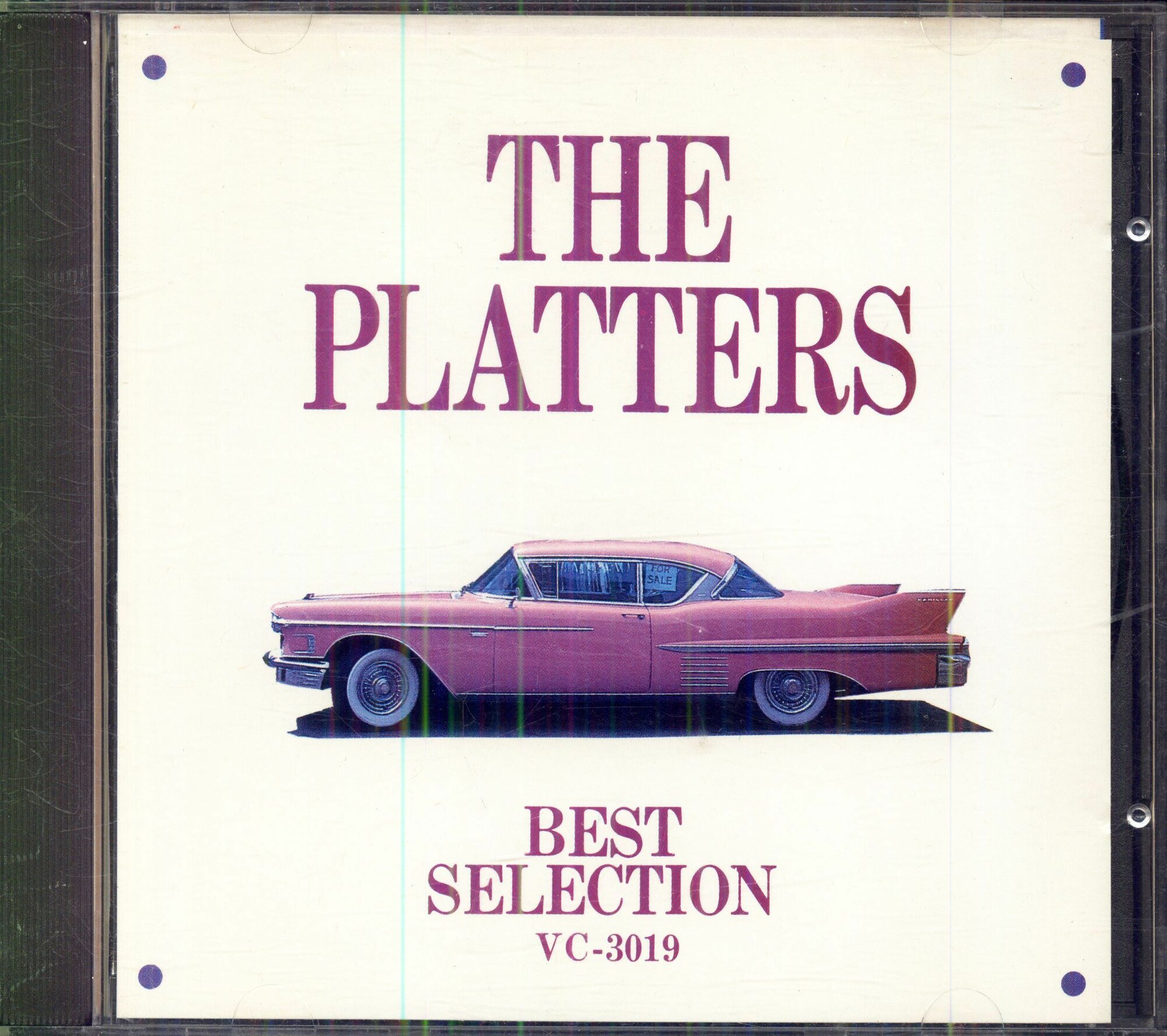 The Platters. Best Selection (Без OBI, Japan, Echo Industry Co, Ltd, VC-3019) CD диск