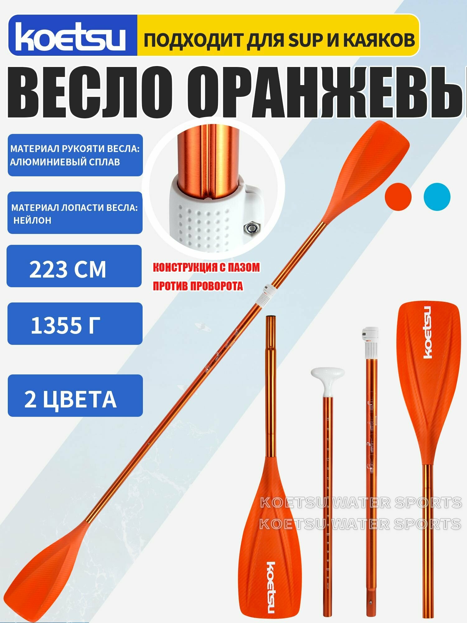 Koetsu Весло для SUP-доски