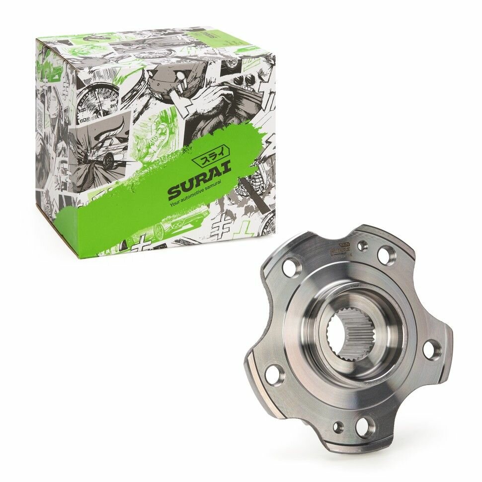 Ступица передняя SURAI для Chery Tiggo 7 Pro (20-)/Tiggo 8 pro (20-) ромашка SRS 76341 (аналог 204000455AA)