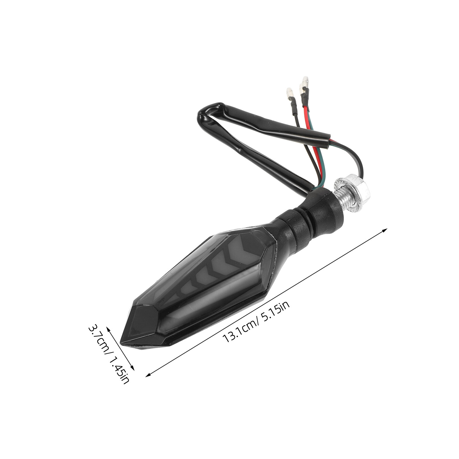 Светодиодные Габаритные Огни С Подсветкой 12V Для Мотоцикла Размер 13.10X3.70X3.00CM