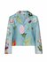 Блуза Oscar de la Renta Botanical-print silk blouse, размер 6
