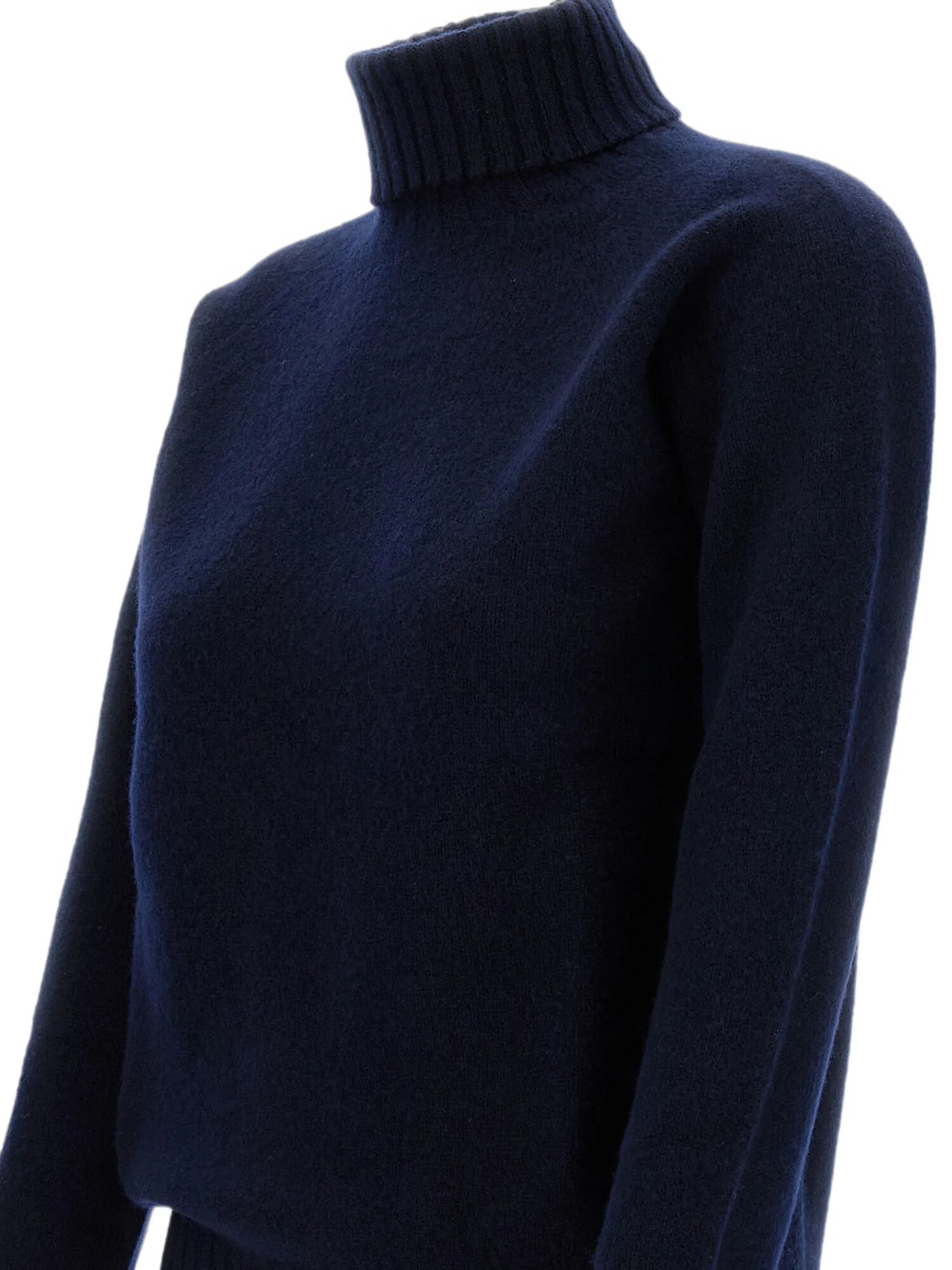 Свитер Drumohr Turtleneck flat-knit sweater, размер 42, , Синий принт — фото 1