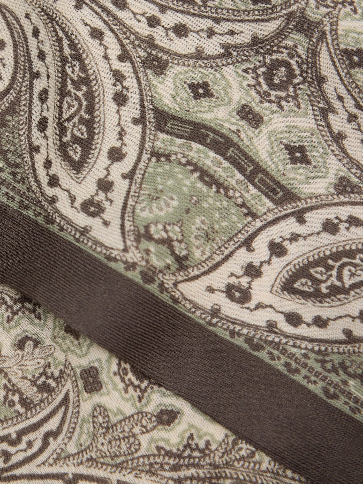 Шарф ETRO Paisley triangular scarf для мальчиков — фото 1